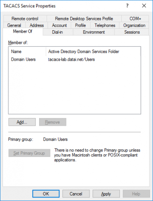 TACACS+ ~ Linux TACACS+ Authentication using Active Directory – Datai.Net